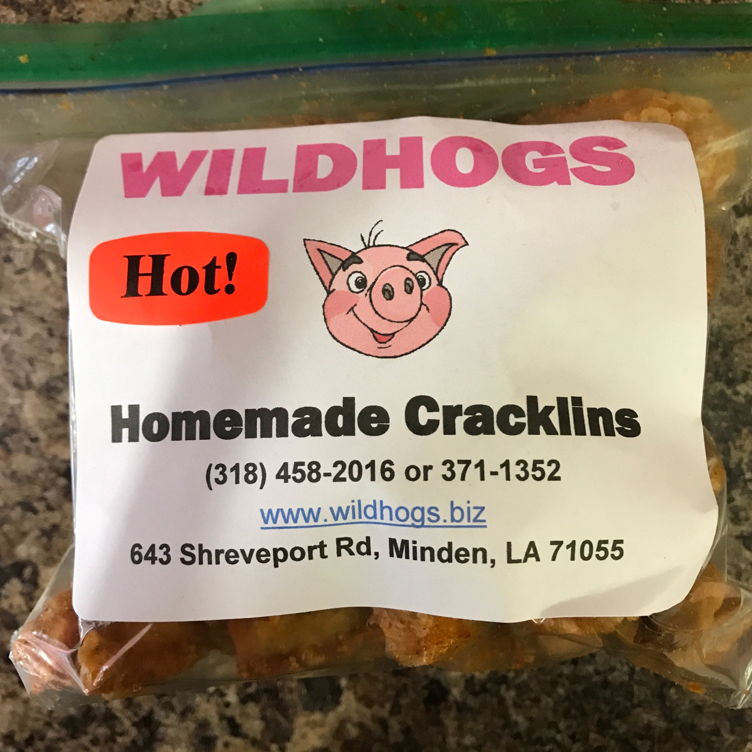 Pork Cracklins Wash Pot