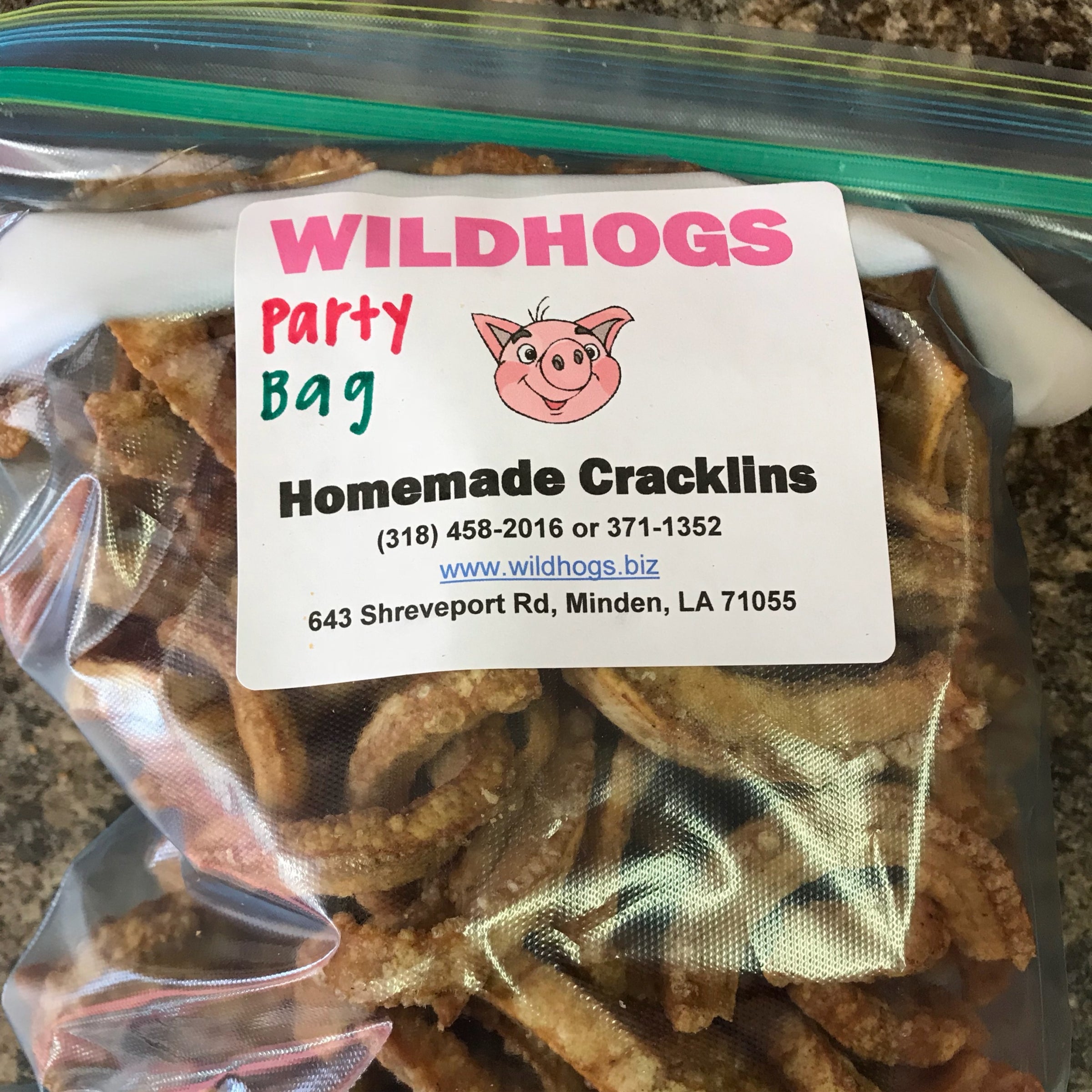 Pork Cracklins Wash Pot